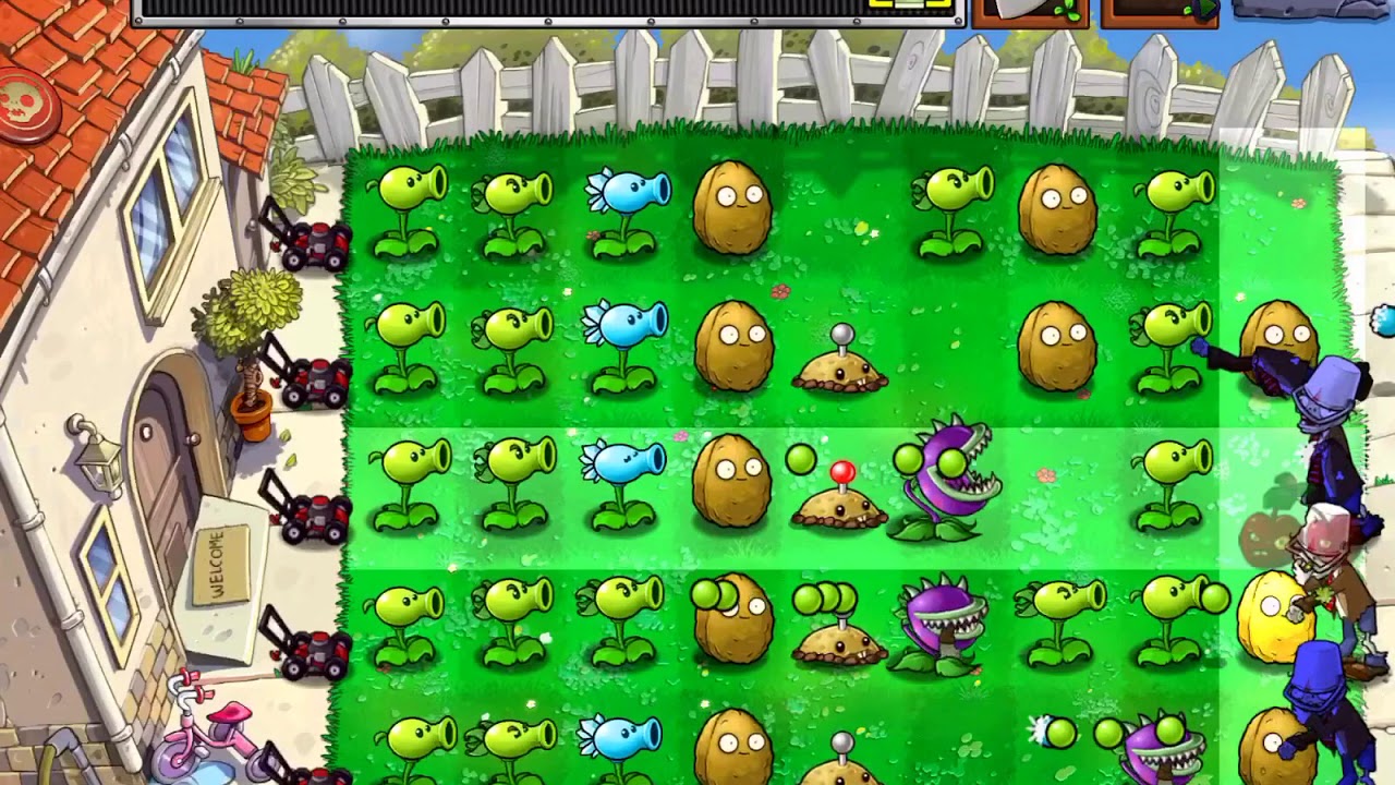 Plants Vs Zombies Walkthrough - Episode 3: Kid Friendly - YouTube