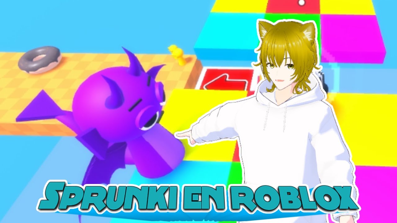 Ya estan aqui los Sprunki😮 en Roblox Obby - EzeBa VT - YouTube