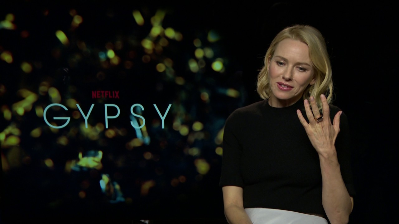 Naomi Watts Interview GYPSY - about kissing Sophie Cookson NETFLIX ...