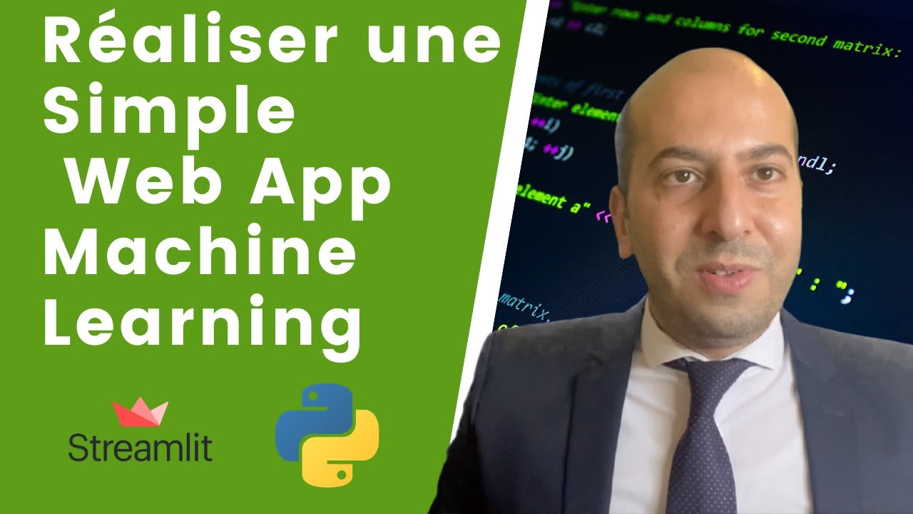 Réaliser Une Simple Web App Machine Learning Avec Python Et Streamlit 4712