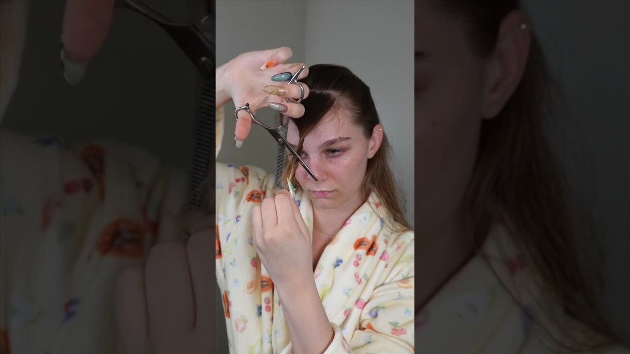 Cutting My Own Curtain Bangs YouTube cutting-my-own-curtain-bangs-youtube