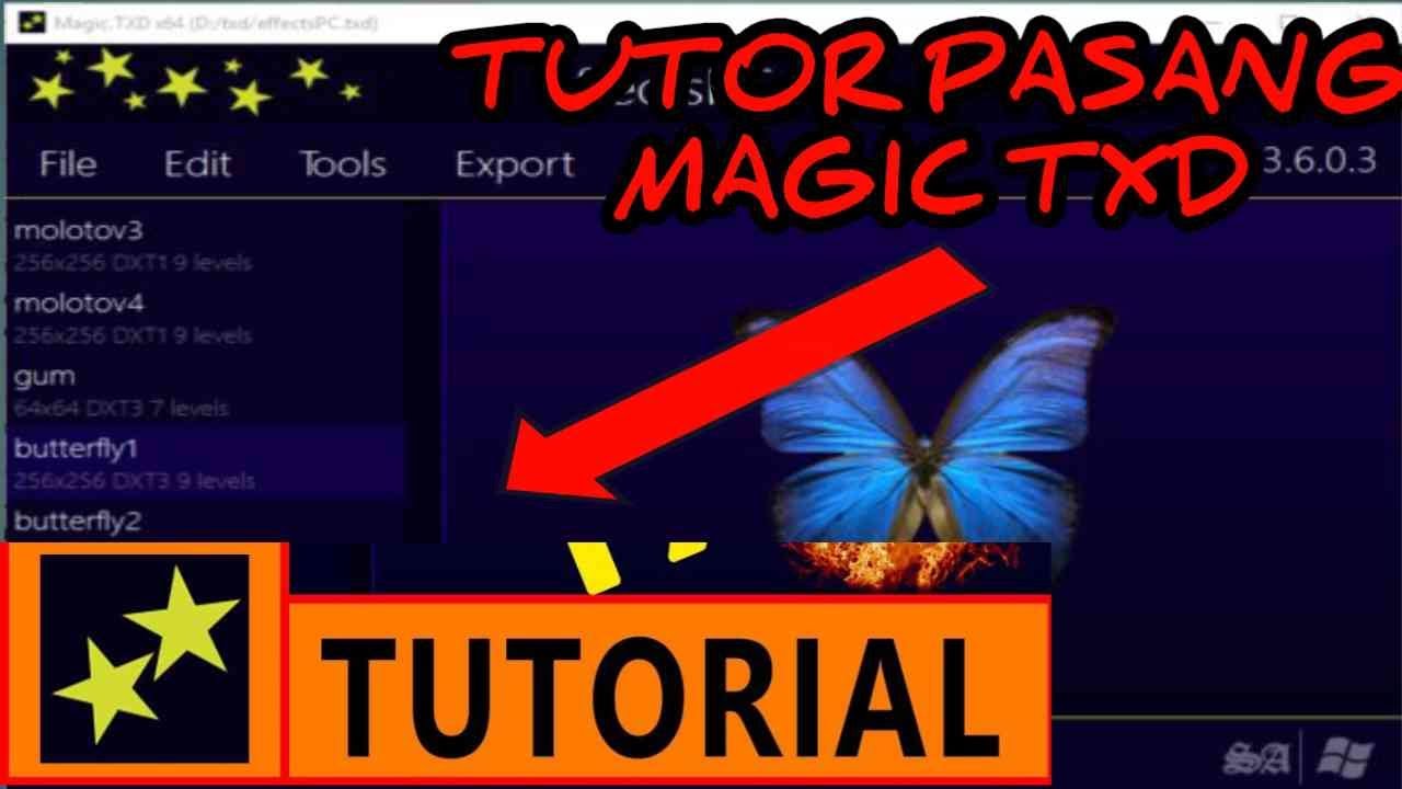 TUTOR PASANG MAGIC TXD - YouTube