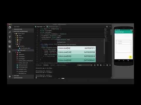 Flutter Tutorial -30 | ThemeData - YouTube