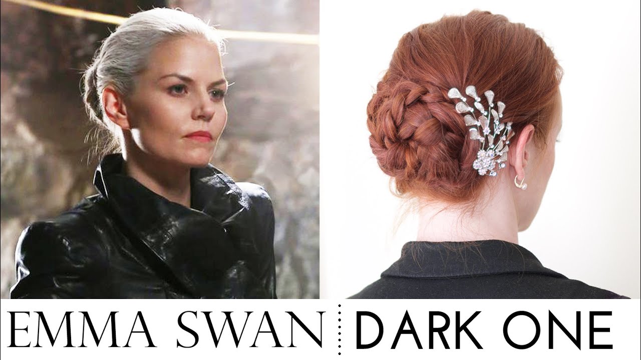 Hair Tutorial for "Dark One" Emma Swan in Once Upon a Time - YouTube
