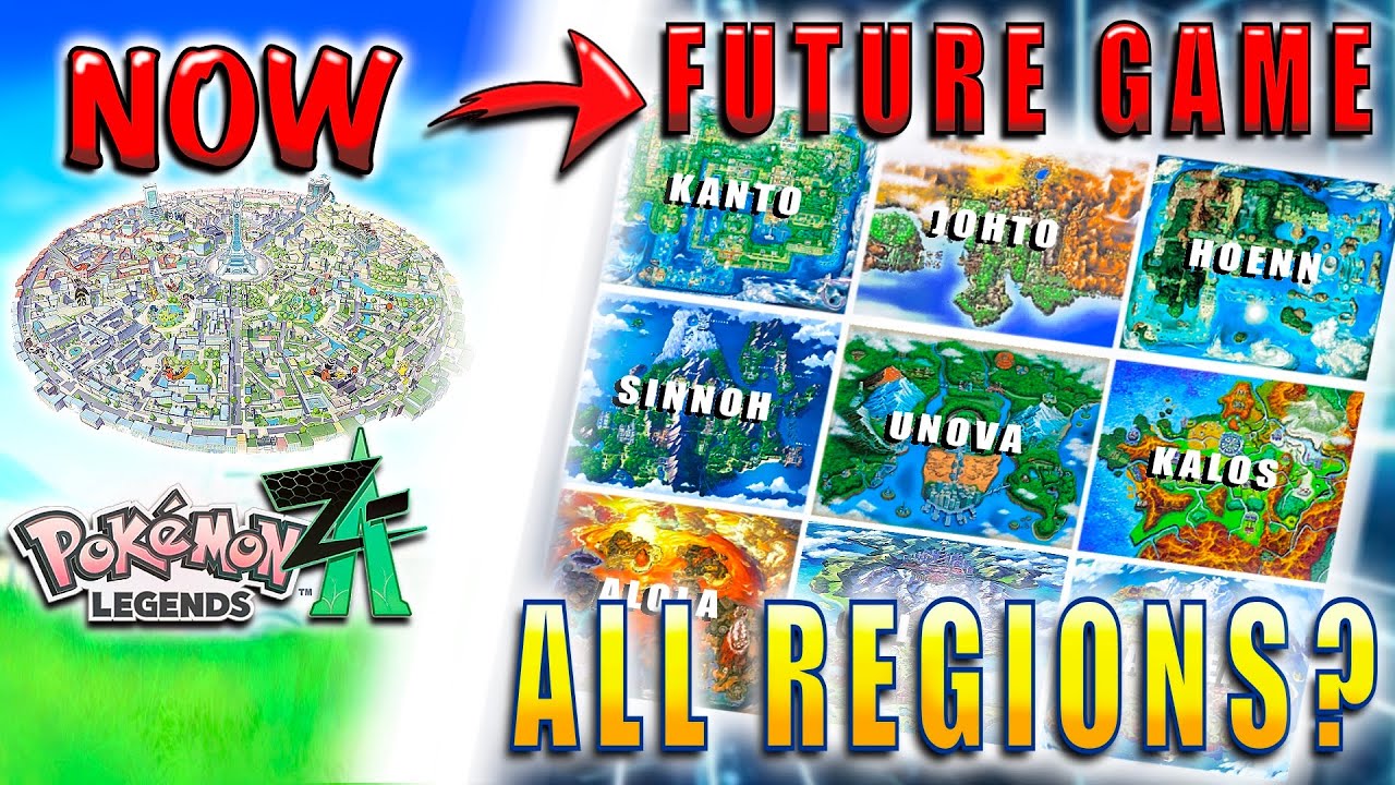 How We Can Get EVERY REGION In A Future Game Because Of Pokemon Legends ...