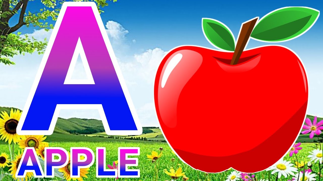 A for apple,abcd,phonics song,abc song,abcdefg, Nursery rhymes,a for apple b for ball,abcdefg ...