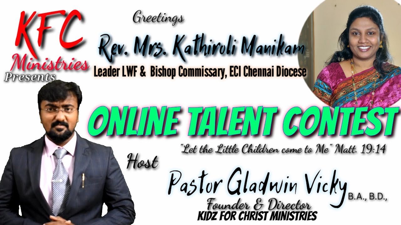 Online Talent Contest || KFC Ministries || Official || Comment your ...