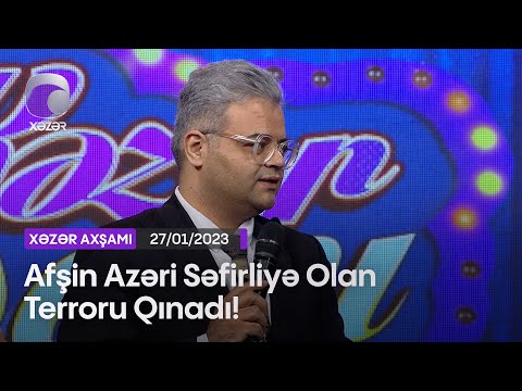 Afşin Azəri Səfirliyə Olan Terroru Qınadı!