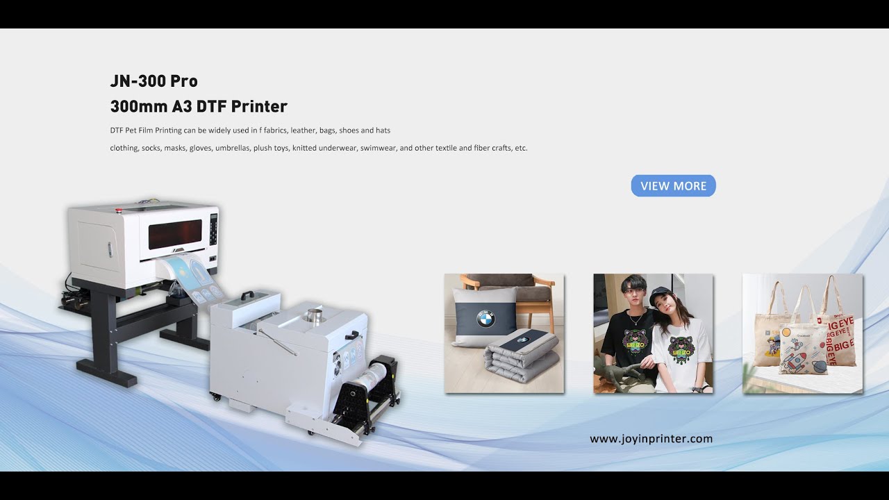 How to Install JoyinJet A3 JN-300 Pro DTF Printer ? - YouTube
