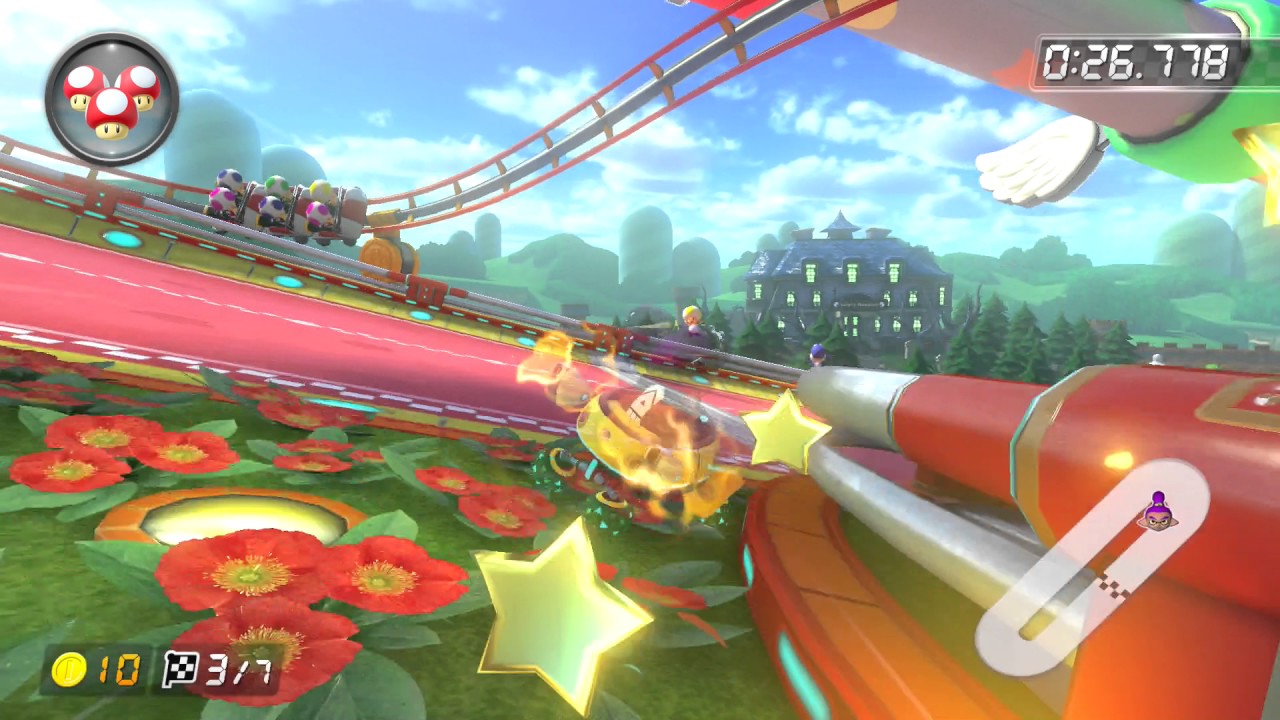 GCN Baby Park [150cc] - 1:03.163 - Player (Mario Kart 8 Deluxe World ...