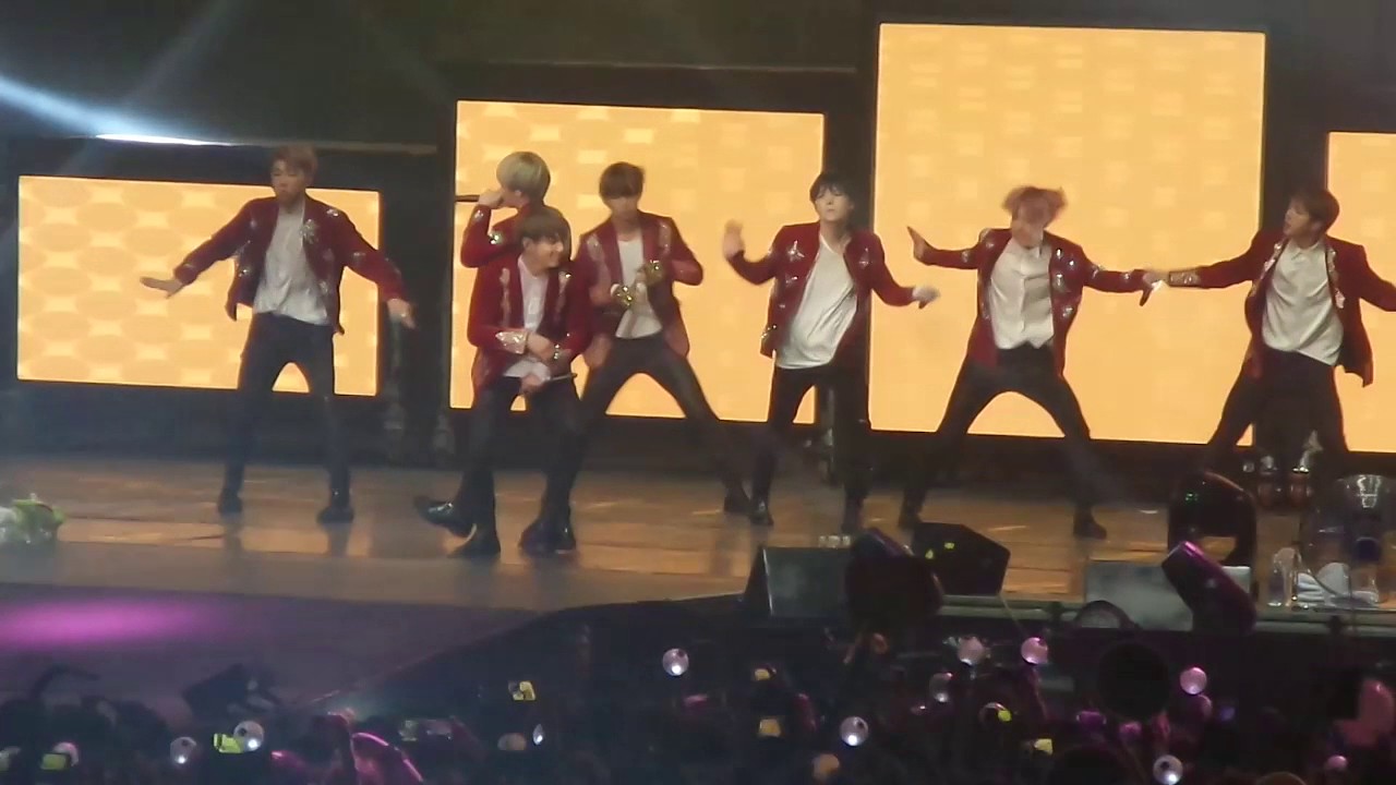 BTS 21 Century Girls 170312 Wings World Tour In Chile - YouTube