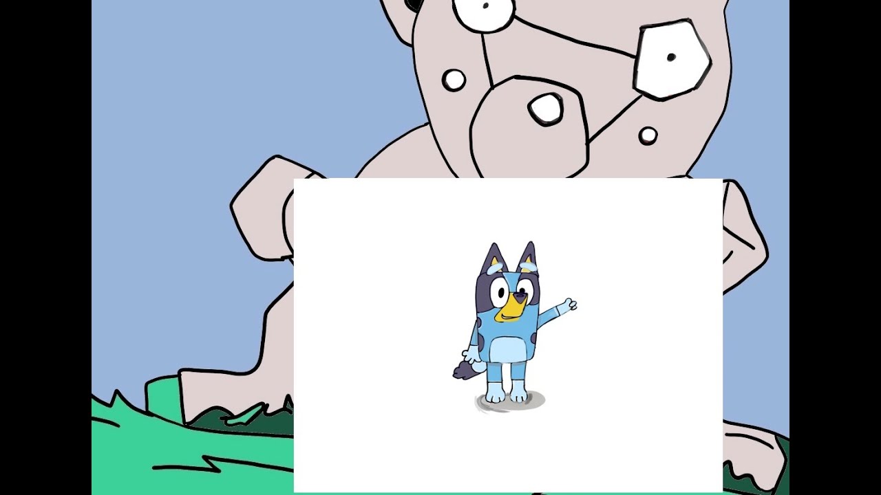 How to draw Bluey Christine Heeler - YouTube