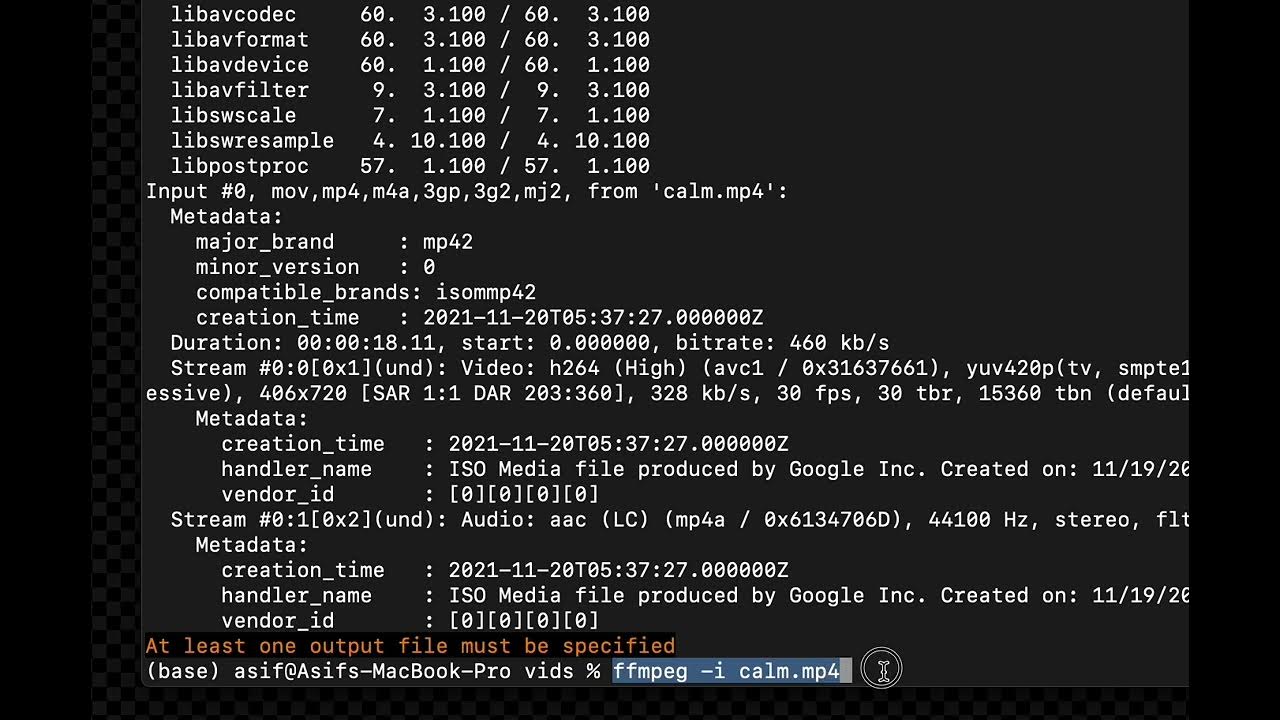 Ffmpeg Tutorial Transcoding Process Youtube