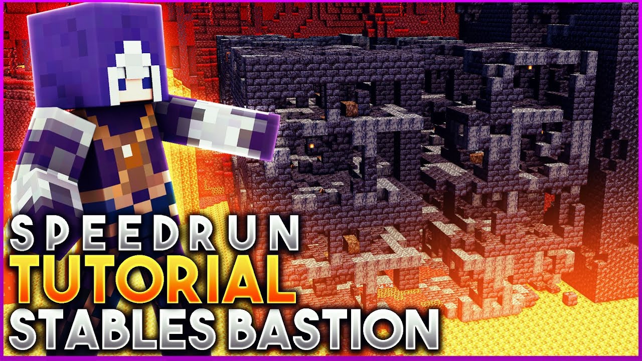 DIE SCHWERSTE BASTION - STABLES BASTION | MINECRAFT SPEEDRUN TUTORIAL ...