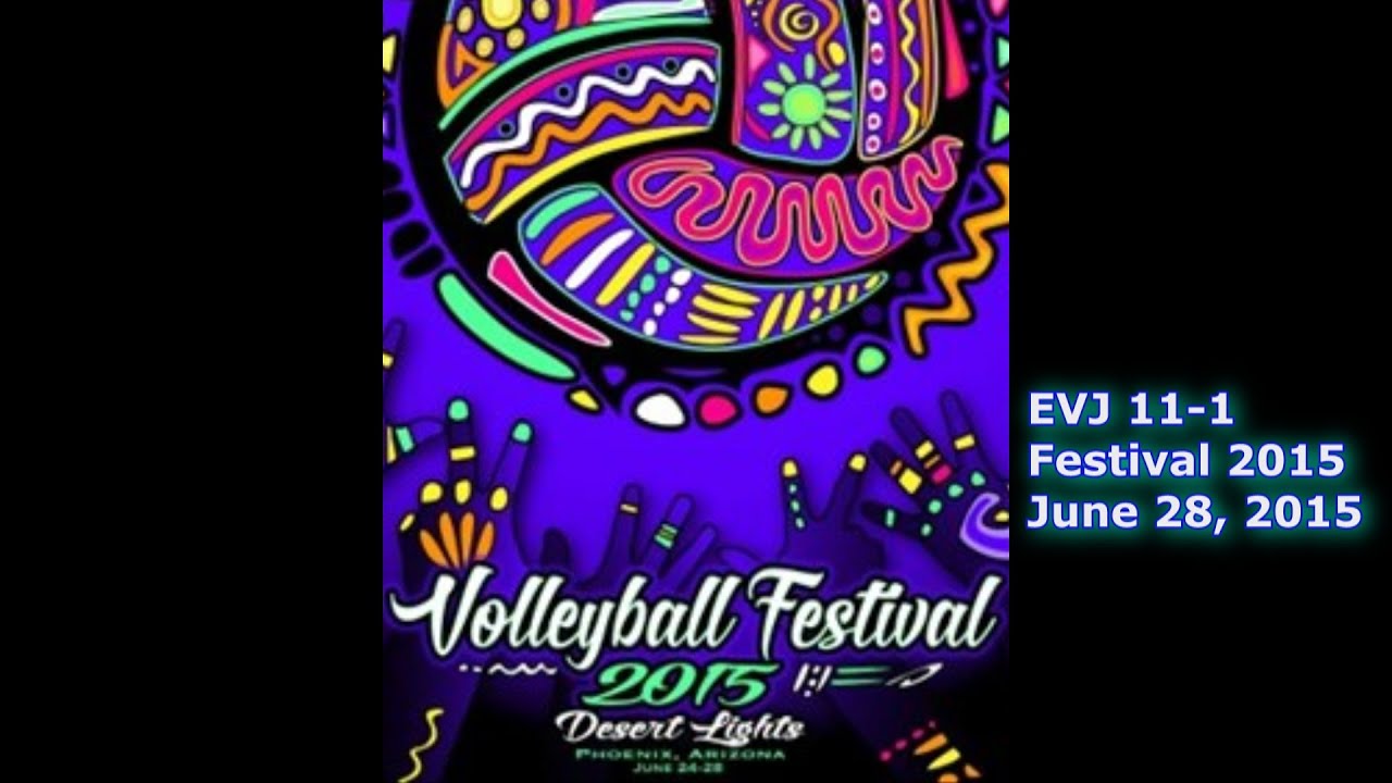 EVJ 11-1, June 28, 2015, Phoenix Volleyball Festival - YouTube