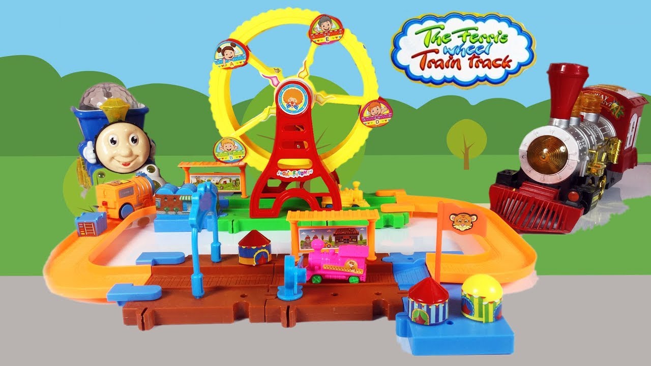 Thomas and Friends Funny Ferris Wheel Train Track | Thomas | Ferris ...
