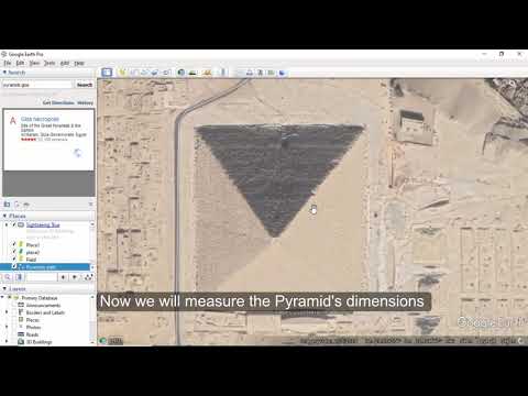 Google Earth: Giza Pyramids - YouTube