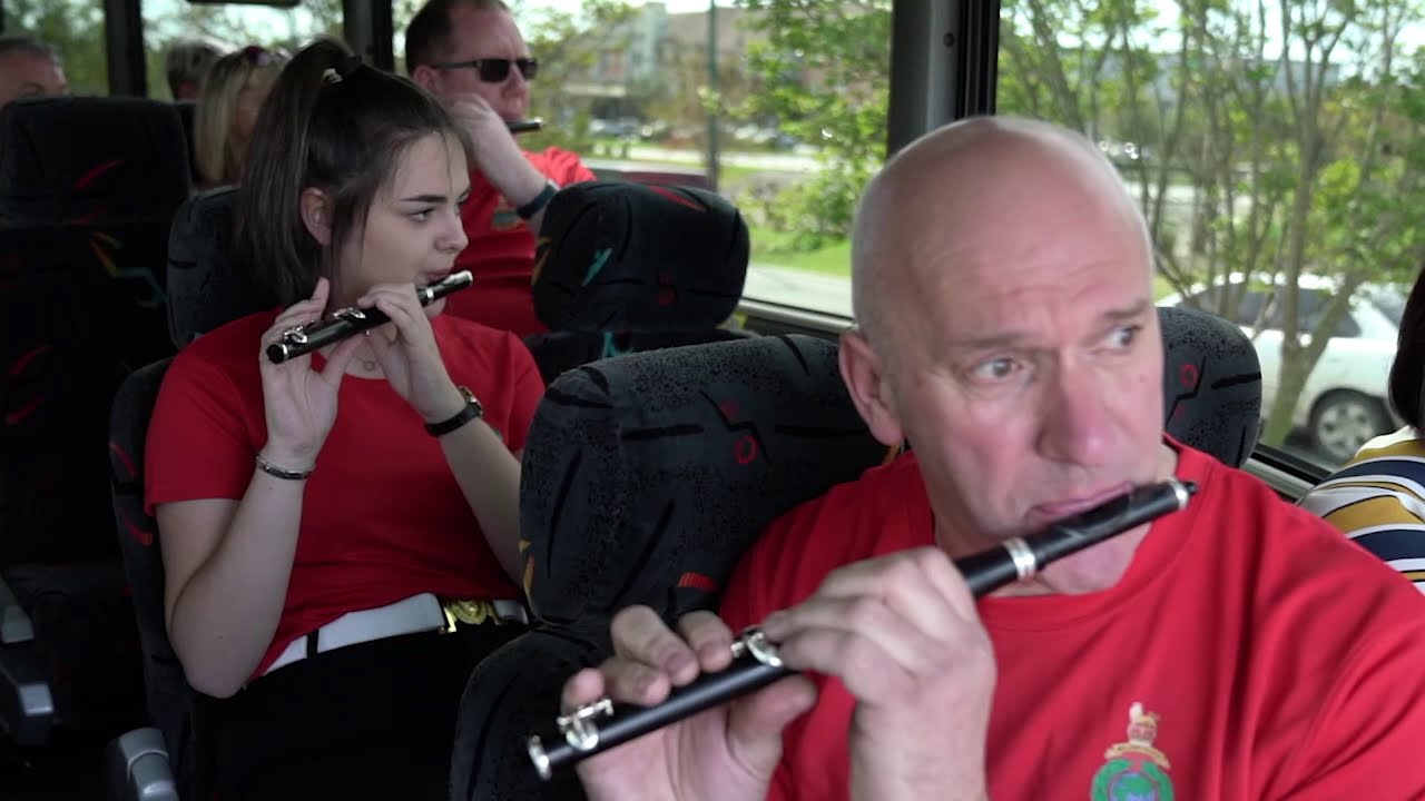 The Omagh Protestant Boys Melody Flute Band (Rehearsal for St Patrick's ...