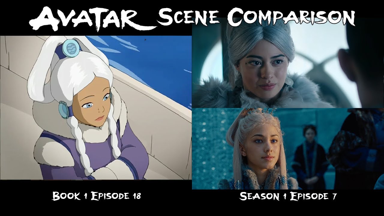 Avatar: The Last Airbender SCENE COMPARISON | Episode 7 | Netflix vs ...
