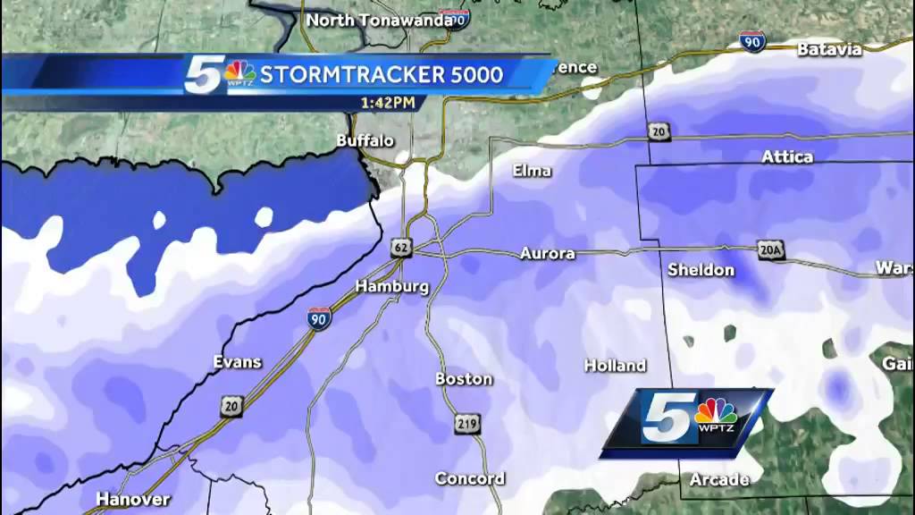 Buffalo snow update - YouTube