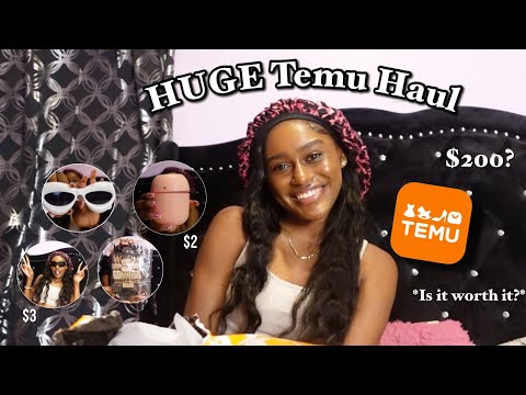 HUGE Temu Haul☆ | $200+ affordable accessories, clothes, decor etc.. IS IT WORTH IT? | ItssNiquess