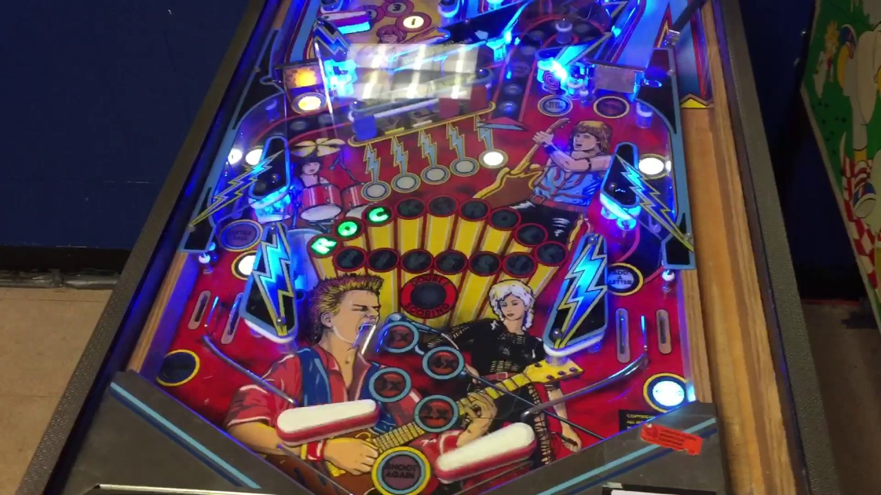 Gottlieb Rock Pinball Machine - YouTube