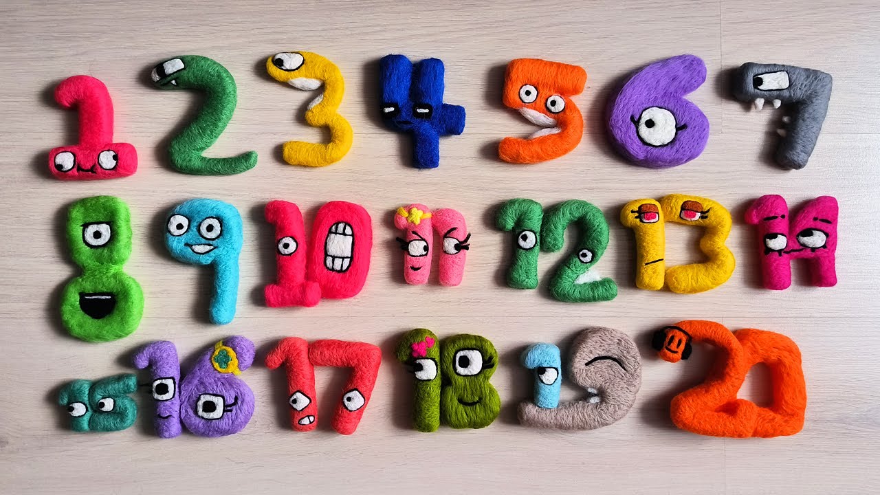 ASMR Number Lore 1 to 20 (Soup Earth Society version) Satisfying ...