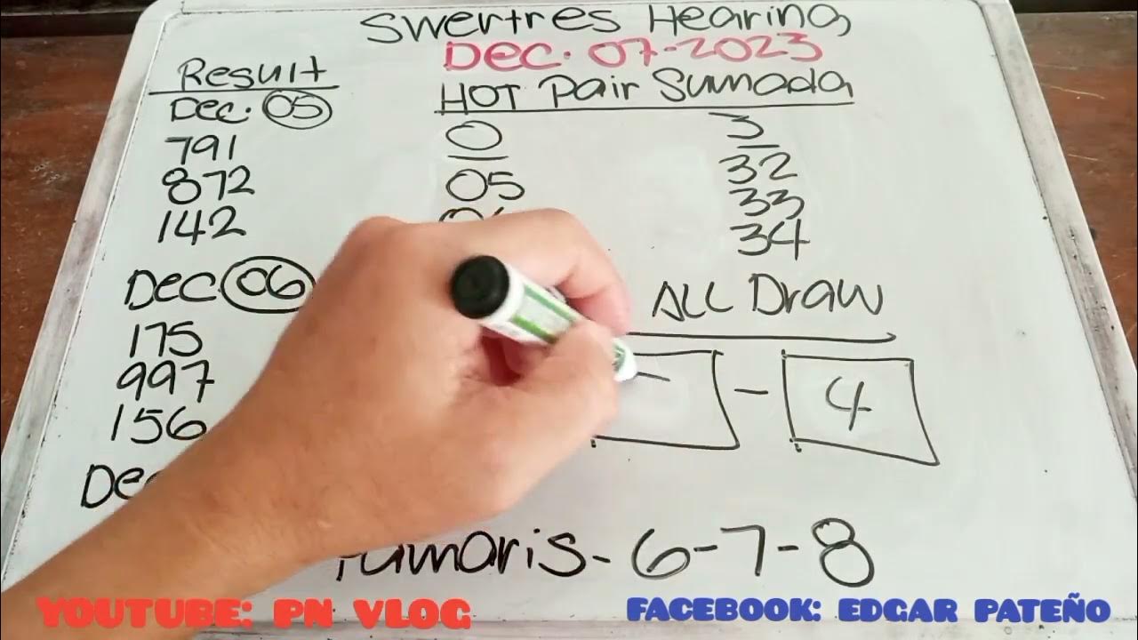 SWERTRES SWER3 LOTTO HEARING TIPS AND GUIDE TODAY DEC. 07-2023 - YouTube