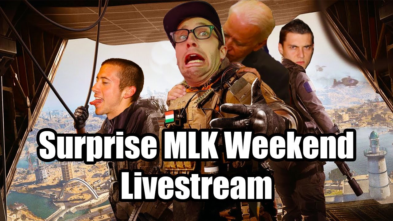 Surprise MLK Weekend Livestream - YouTube