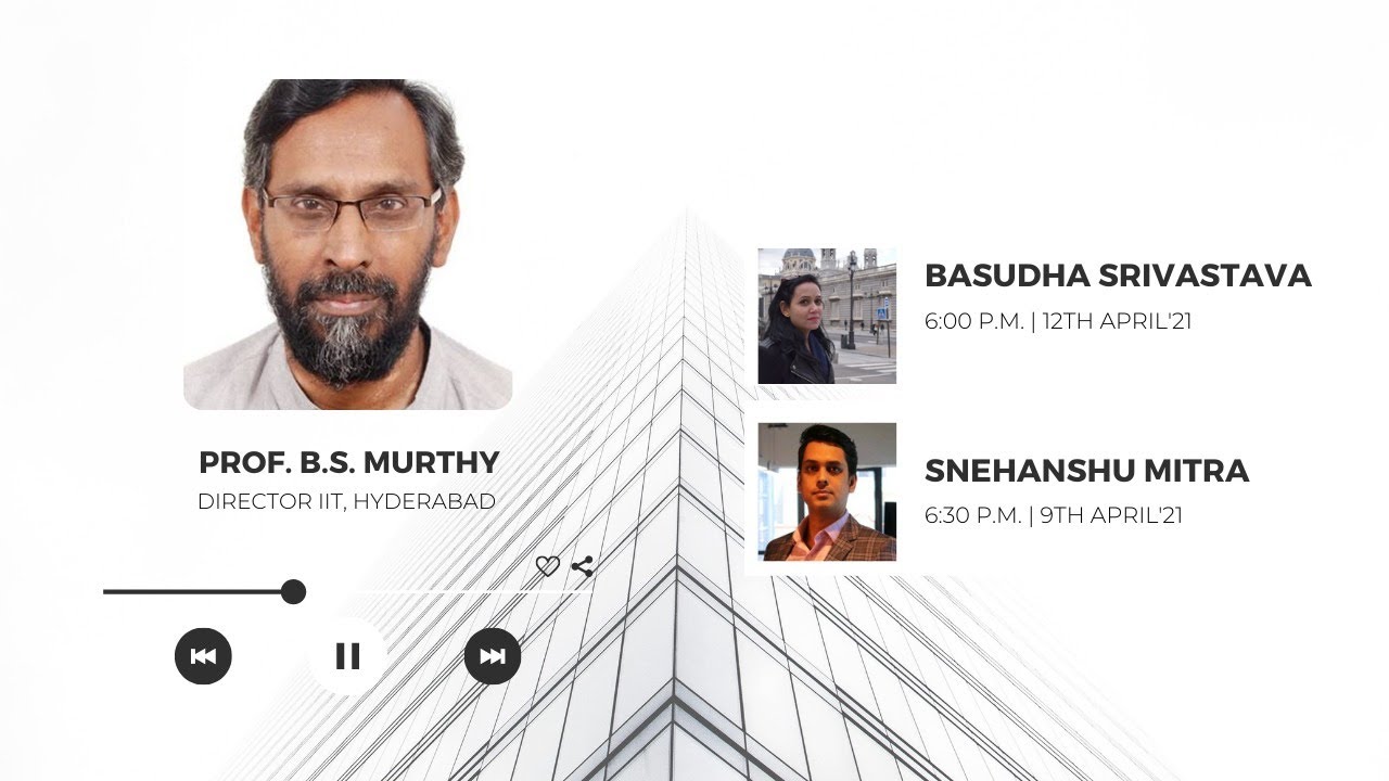 Equinox Global Conclave | Prof. B.S. Murthy | Director IIT Hyderabad ...