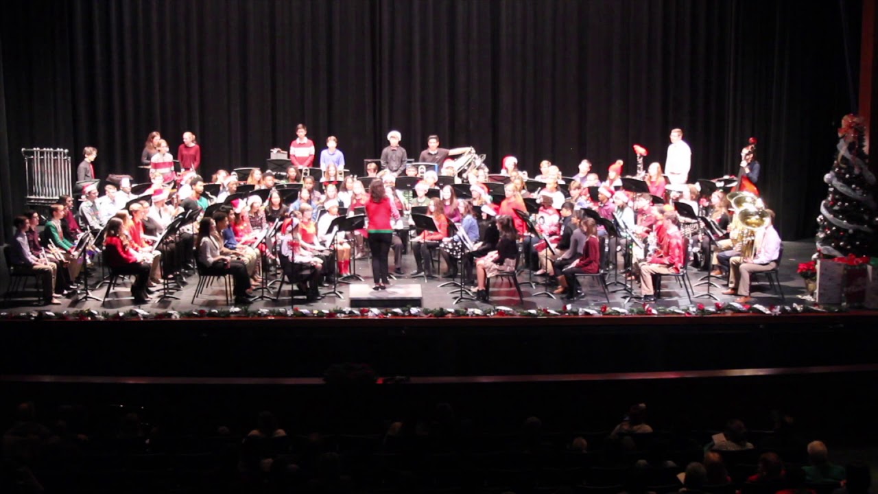 JCHS Symphonic Band Christmas Concert 2019 - YouTube