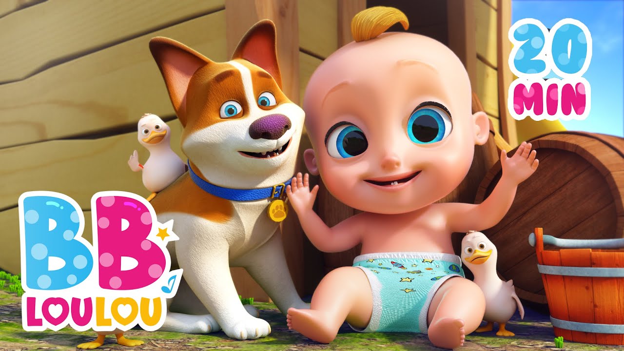 🐶Apprendre les animaux - Comptines et chansons pour enfants | BB LouLou ...