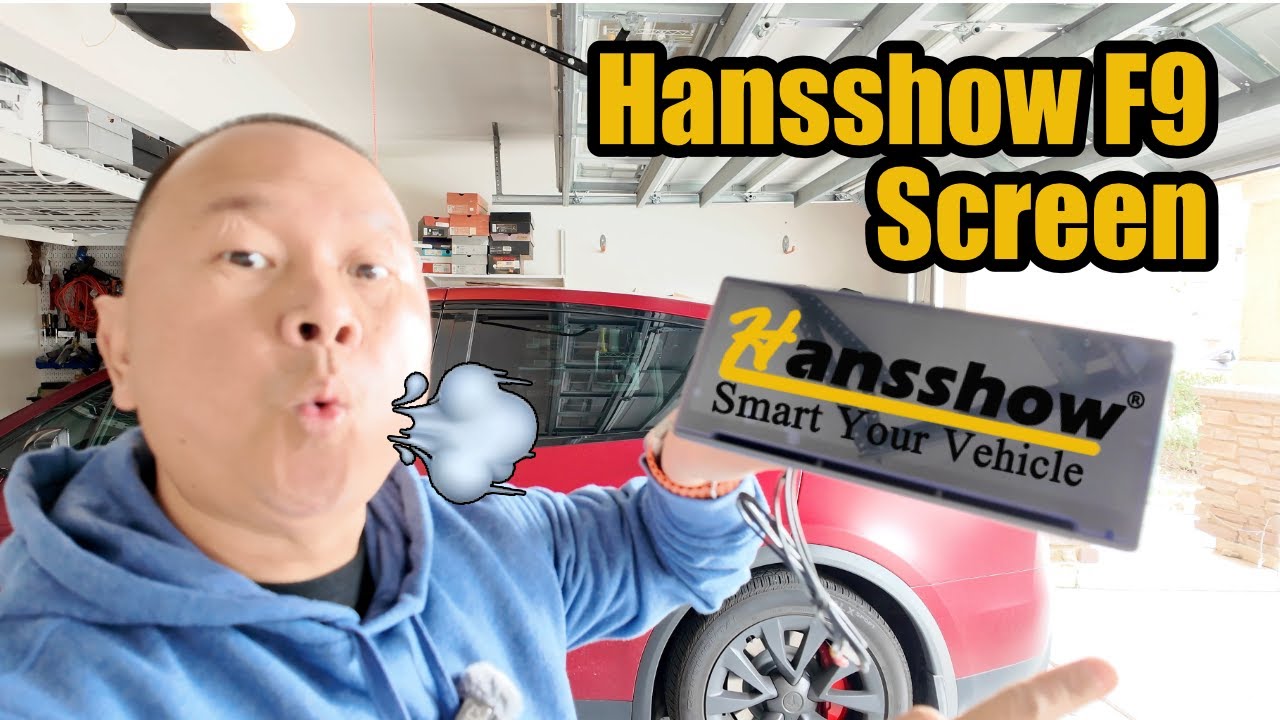 Installing the Hansshow F9 screen and my review - YouTube