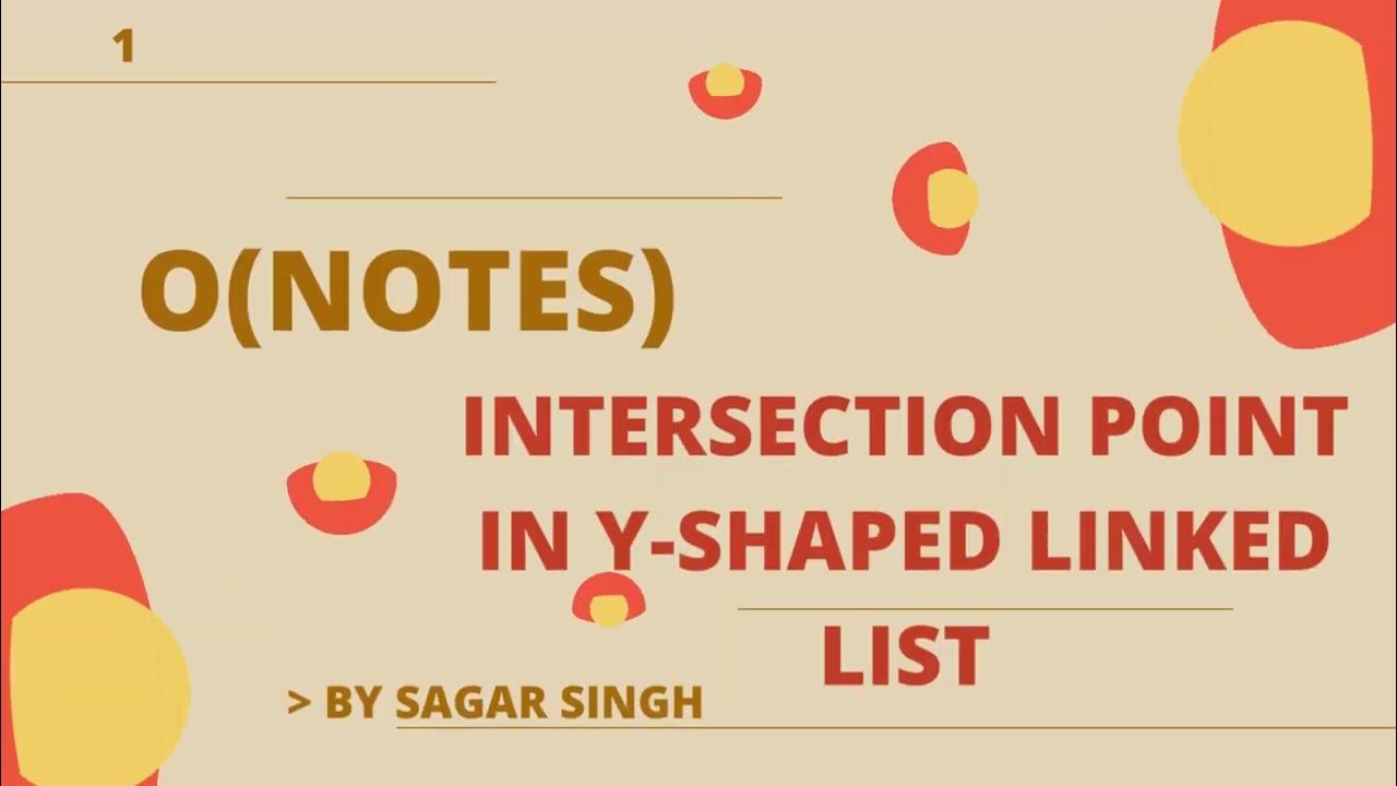 Intersection point in Y-Shaped linked list || GFG || Python - YouTube