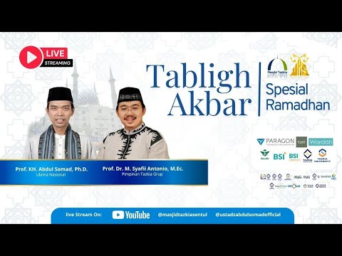 LIVE | Tabligh Akbar Kampung Ramadhan Tazkia | Ustadz Abdul Somad