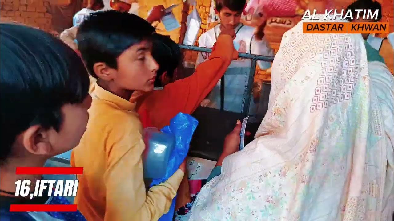 16 IFTARI Al Khatim Dastar Khwan - YouTube