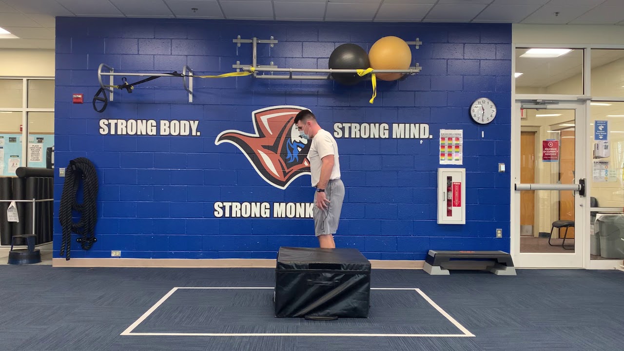 Lateral Box Hop Lateral Load:Drive Medial Landing - YouTube