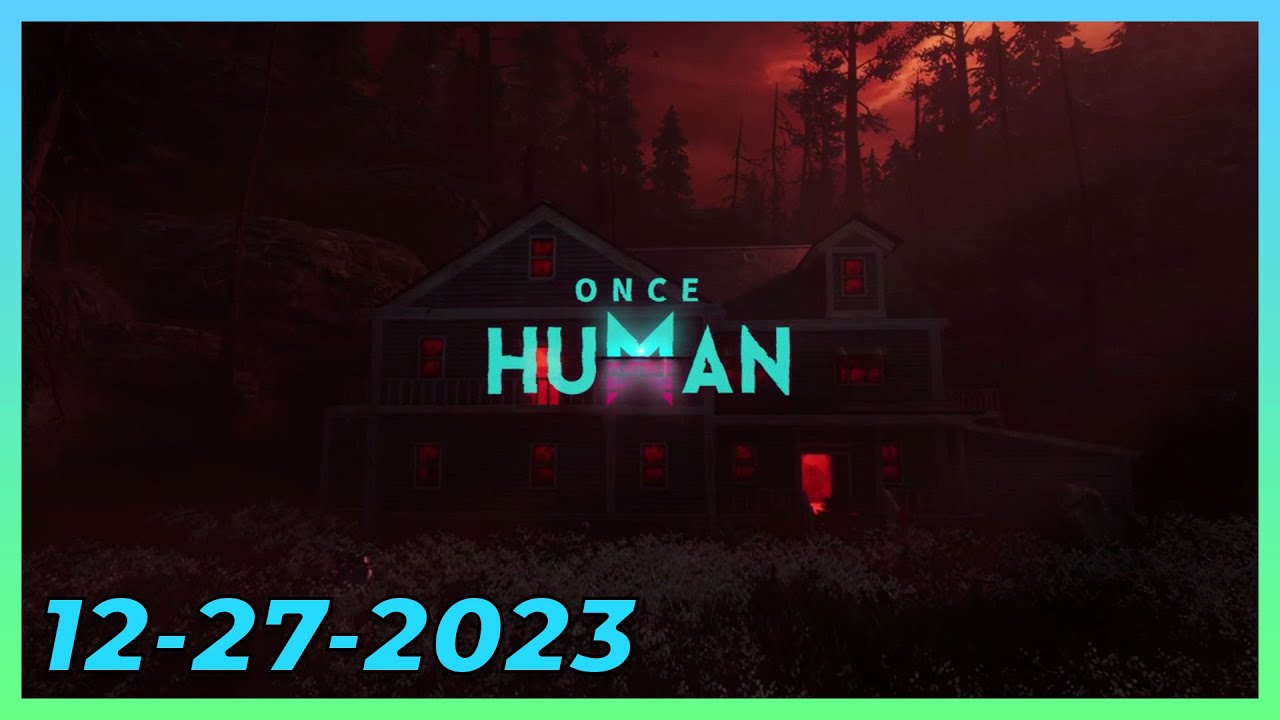 Twitch Livestream | IcepickXIII - Once Human | 12-27-2023 - YouTube