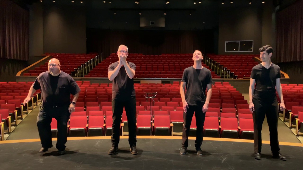 "Floor Play" for body percussion quartet (Alex Stopa) - YouTube