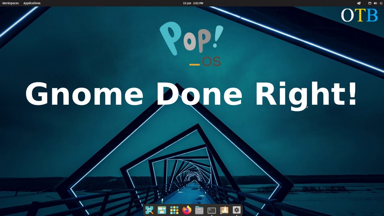 Pop!_OS - The Gnome Desktop as it Should Be! - YouTube