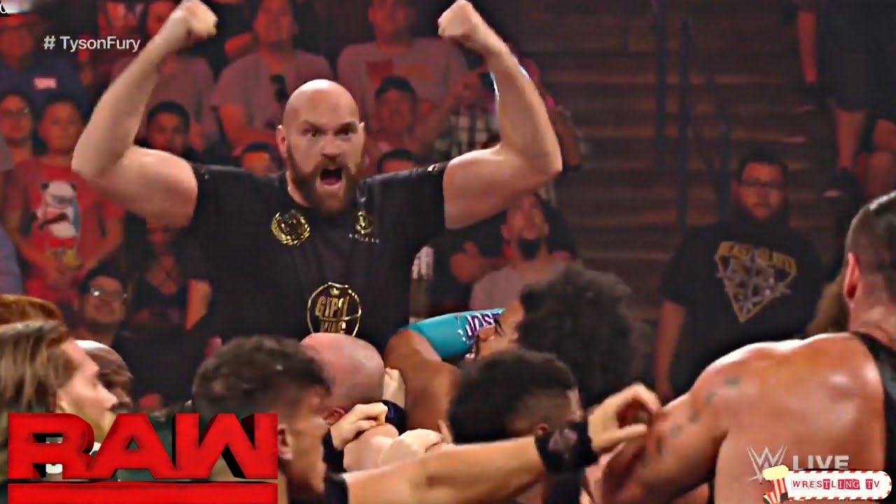 Tyson Fury Vs Braun Strowman full match on raw 7 October 2019- Braun ...