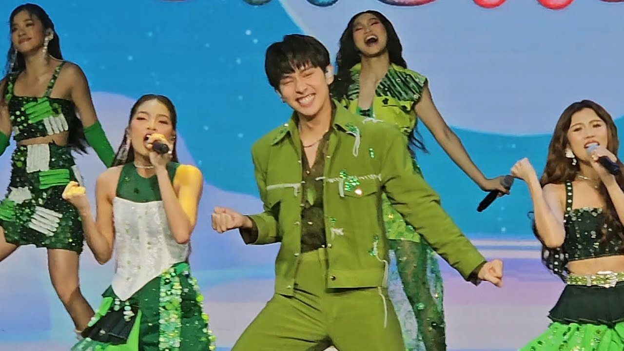 justin as BINI at Puregold Thanksgiving Concert (Araneta Coliseum) 💚 ...