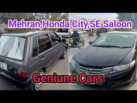 Mehran ,SE saloon ,Honda City Car Available/Geniune cars/Sami Car And Bike Pk - YouTube