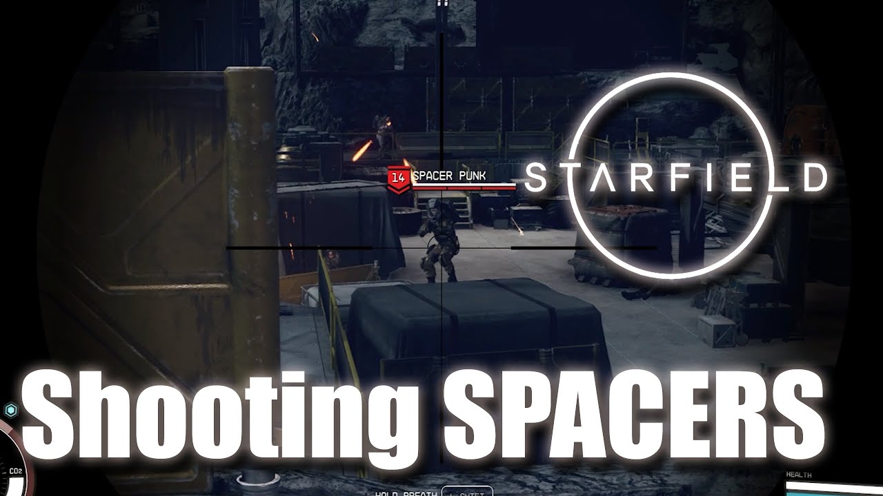 Starfield - Shooting enemies (SPACERS) #starfield #gameplay #shooting ...