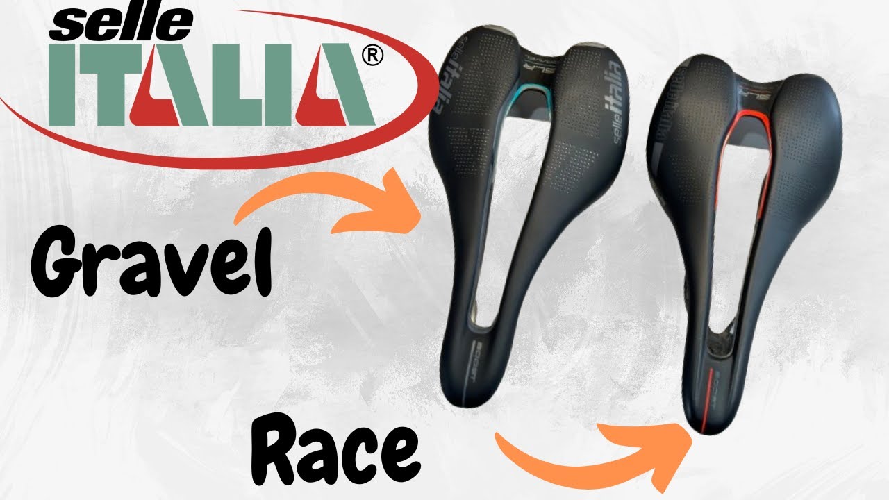Selle Italia SLR Boost Gravel // Weight and padding thickness - YouTube