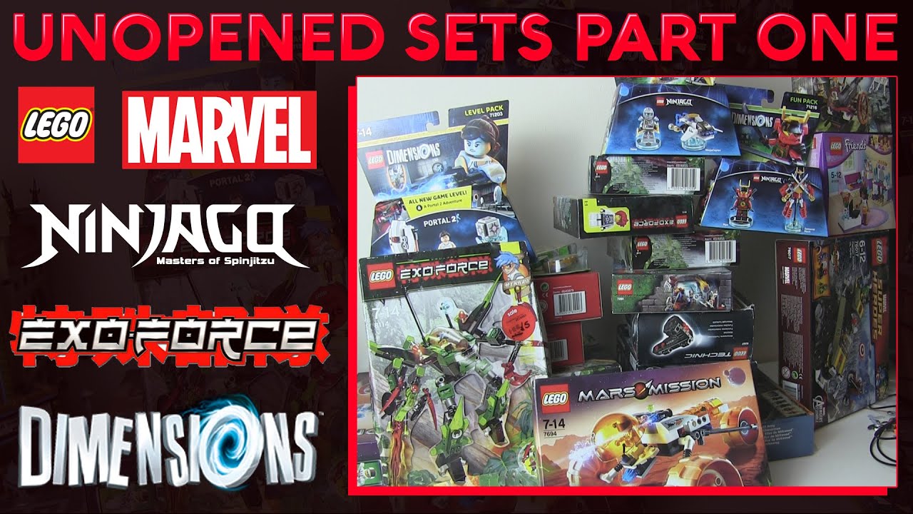 Unopened LEGO Sets | Part 1 - YouTube