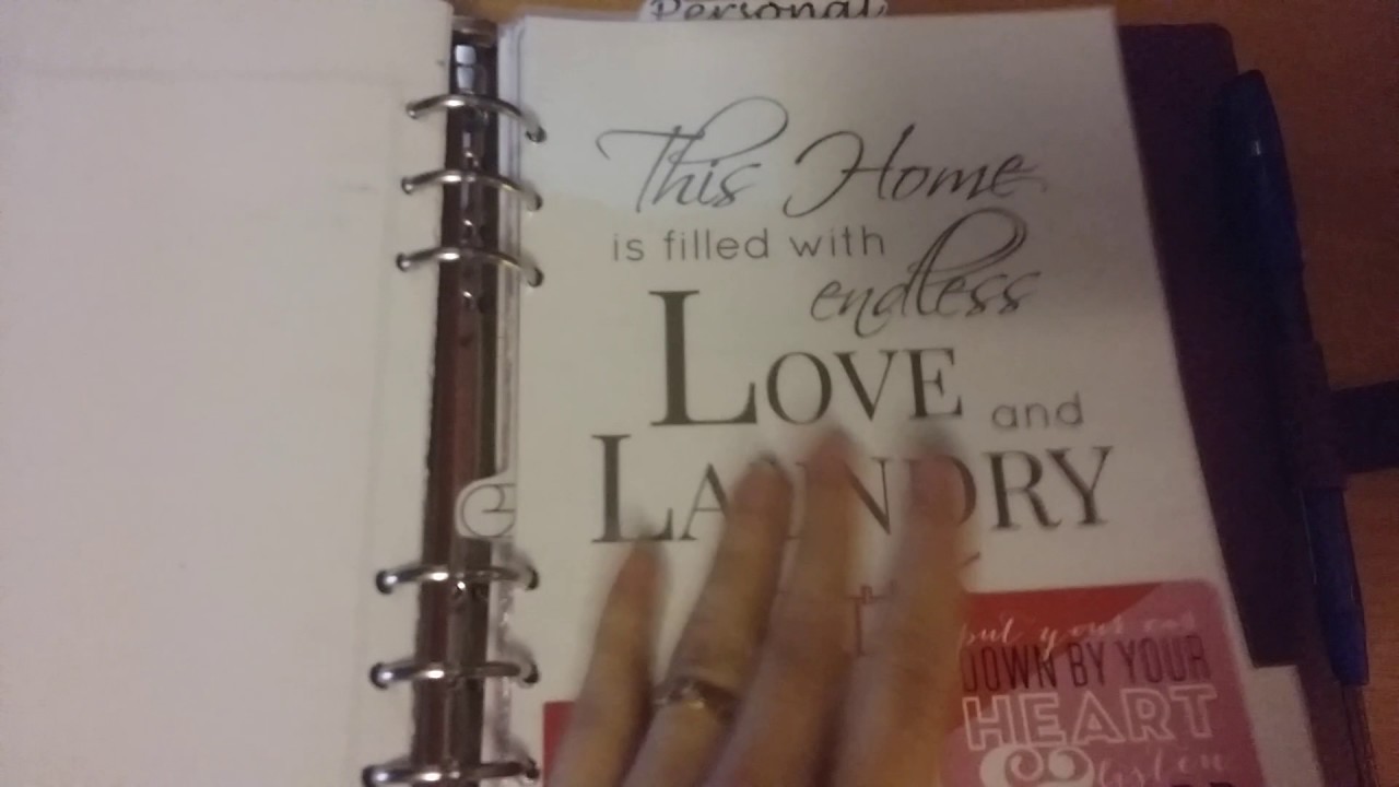 FILOFAX A5 FINSBURY SETUP - YouTube