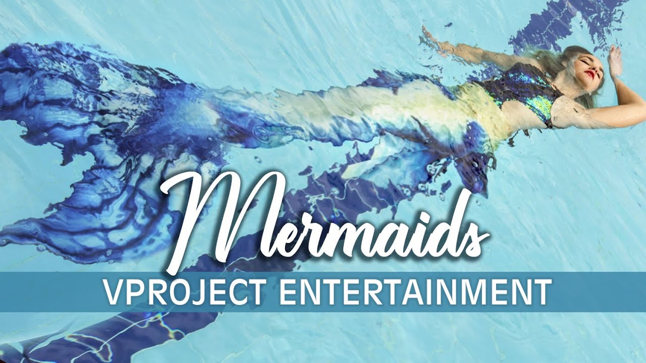 Real Life swimming Mermaid | VProject Entertainment | Pool events | Kid ...