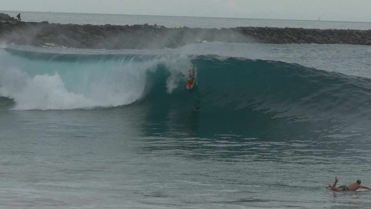 The Wedge, CA, Surf, 10/13/2018 PM - (4K@30) - Part 9 - YouTube