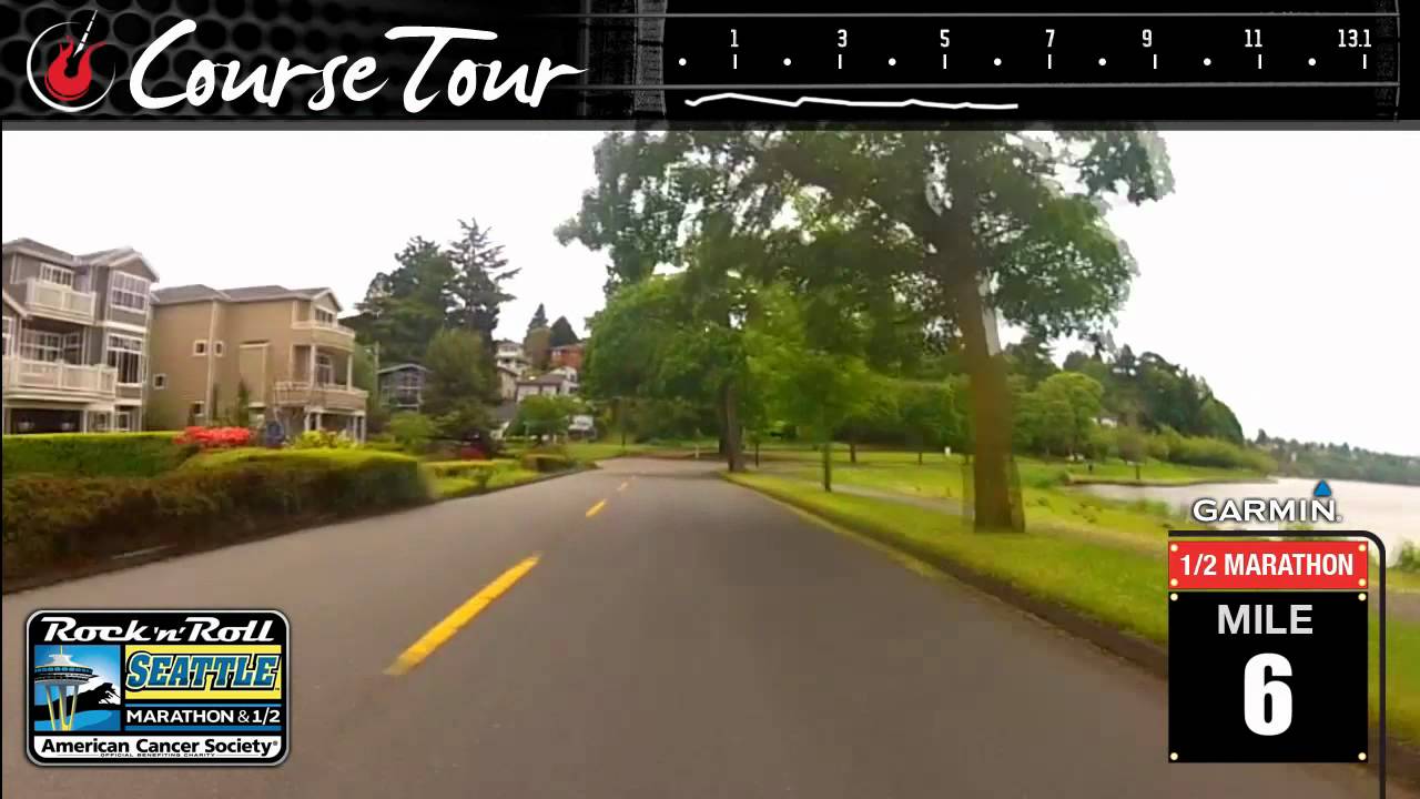 2012 Rock 'n' Roll Seattle Half Marathon Course Preview - YouTube